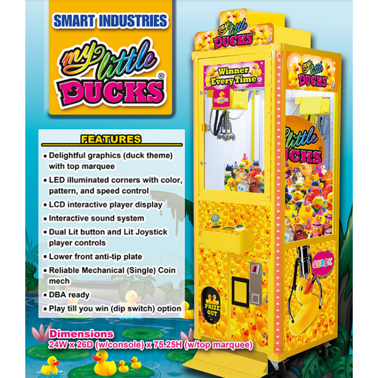 My Little Ducks Claw Machine | Reality Games Australia